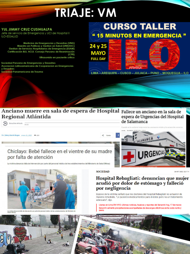 TRIAJE | PDF | Emergencias Médicas | Ciencias de la Salud