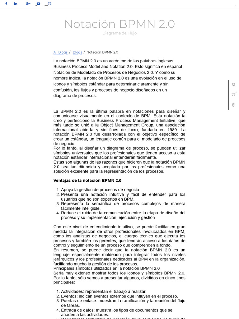 Notación BPMN 2.0 - HNET | Descargar gratis PDF | Ingeniería de ...