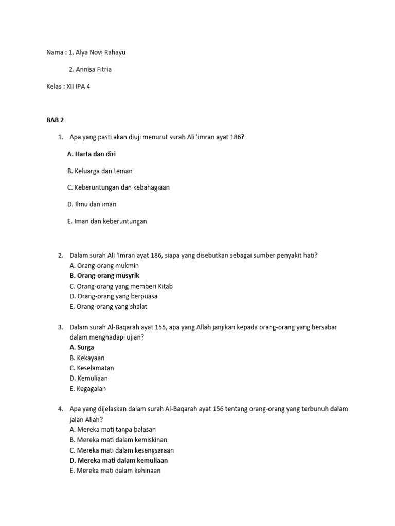 Annisa Fitria Dan Alya Novi Rahayu (XII IPA 4) - WPS Office | PDF