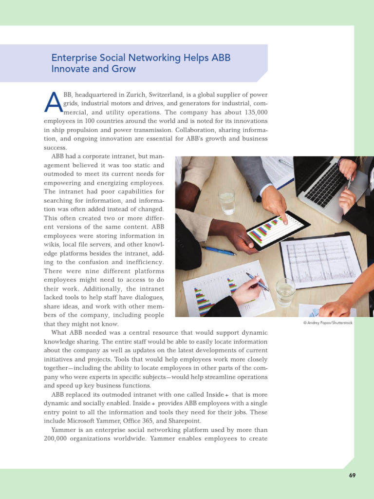 Case Study CH 2 Management Information Systems | Download Free PDF | Share Point | Computing