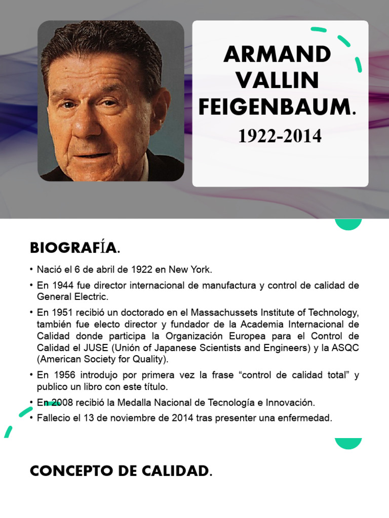 Armand v. Feigenbaum | PDF | Calidad (comercial) | Economias