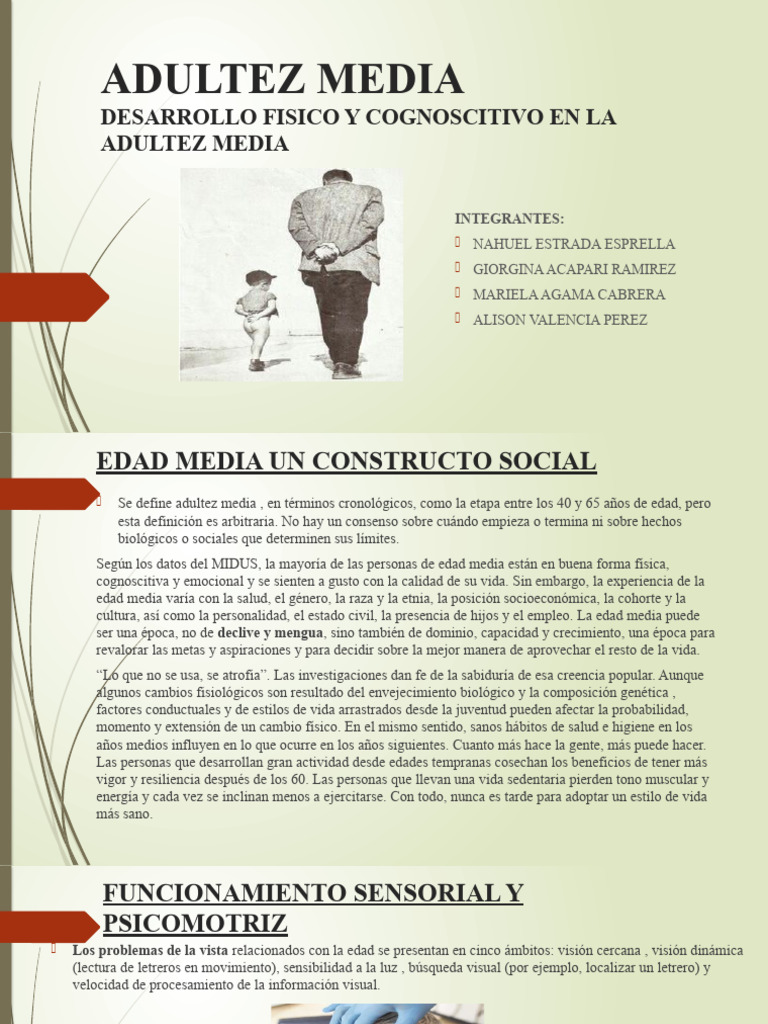 Adultez Media | PDF | Adultos | Menopausia