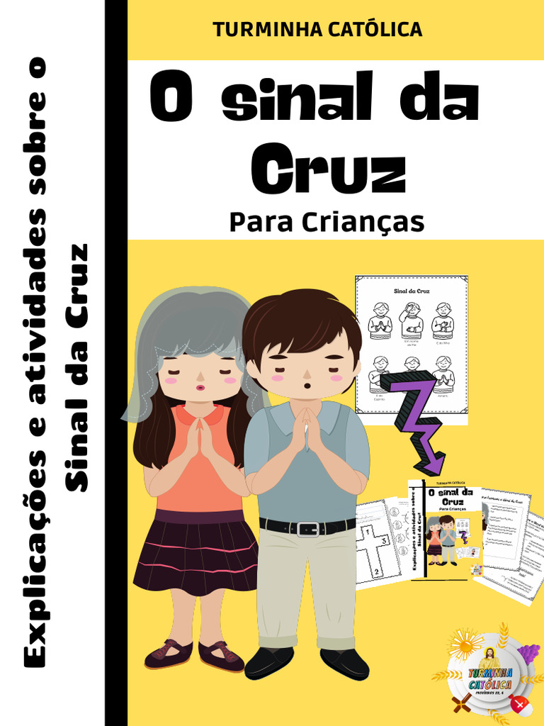 Atividades sobre o Sinal da Cruz Infantil | PDF | Espírito Santo ...