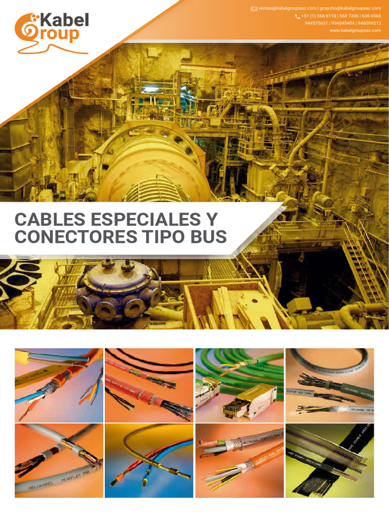 Kabel Group - Catalogo Cables Especiales y Conectores Tipo BUS | PDF ...