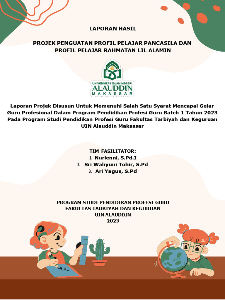 Contoh Laporan P5-PPRA | PDF