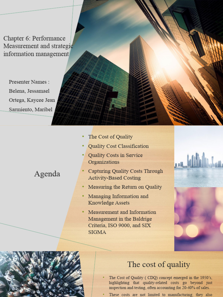 Chapter 6 (Quality Cost) | PDF | Knowledge Management | Security