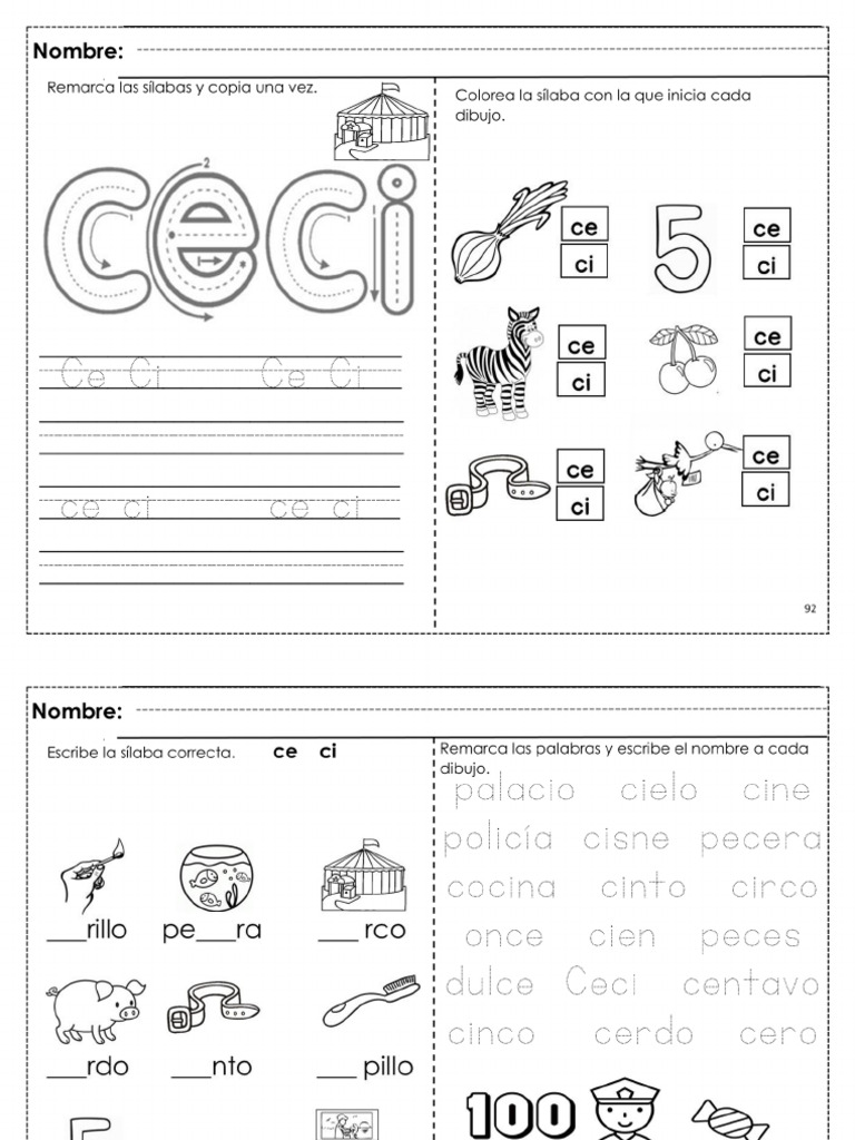 Actividad Ce Ci | PDF