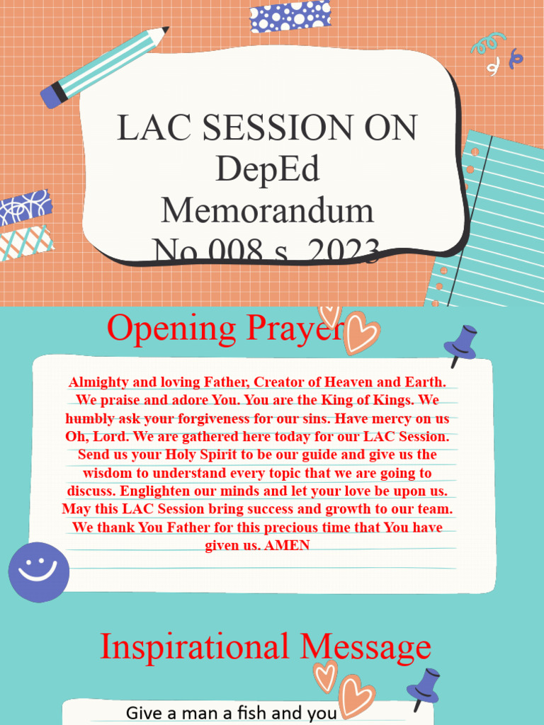 LAC Session Guide for Teachers | PDF