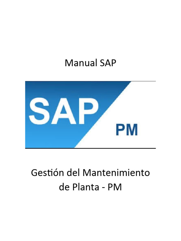 Sap PM | PDF | Planificación | Gestión de recursos humanos