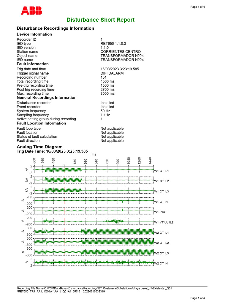 Ret650-Aa1j1q01a1 DR151 20230316032319 | PDF | Telecommunications ...