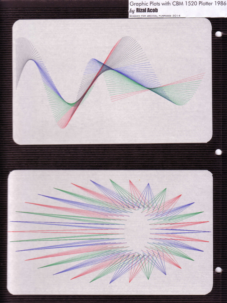 1520 Printer Plotter 20 Plots Collections | PDF