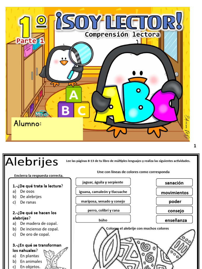 1º Soy Lector Primmera Parte | PDF | Vincent Van Gogh | Murciélago