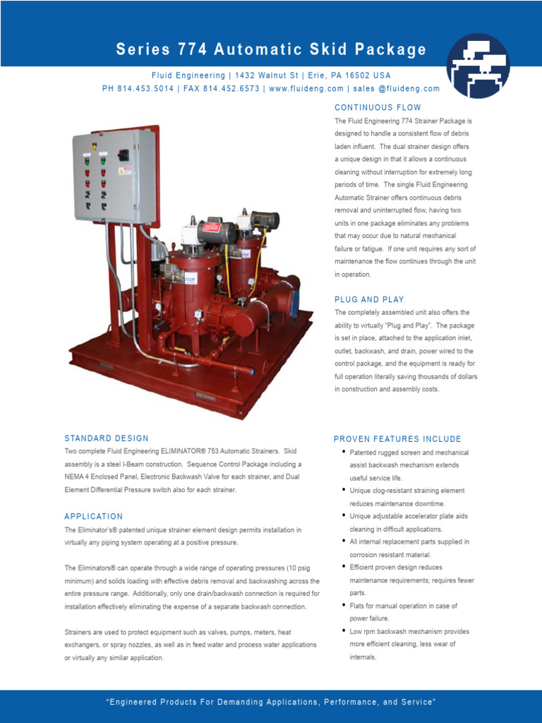 Skid Package | PDF | Valve | Switch