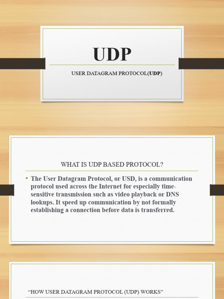 User Datagram Protocol | PDF