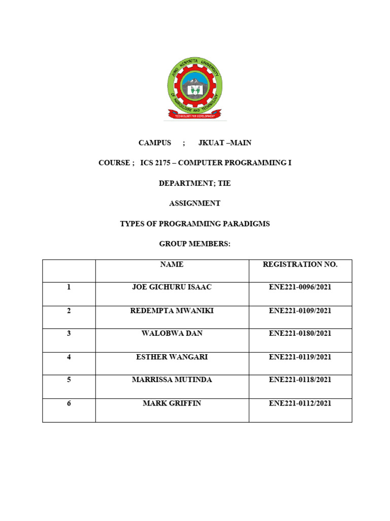 Computer Programming One | Download Free PDF | Programming | Computer Program