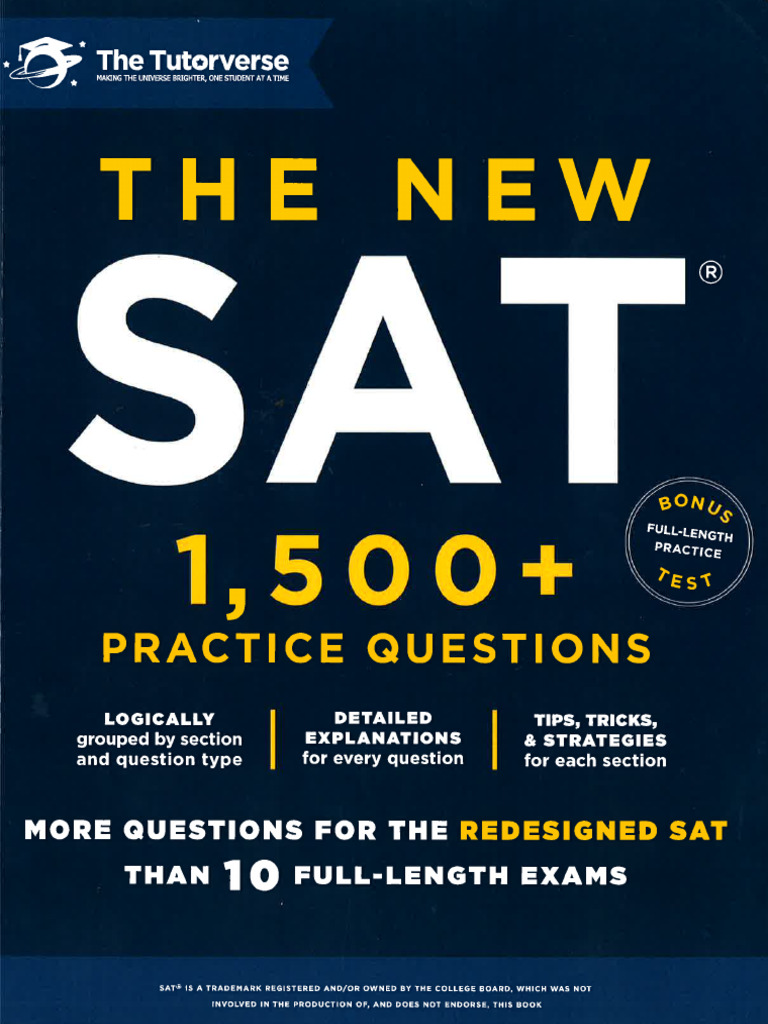 The Tutorverse 1500 + Questions | PDF
