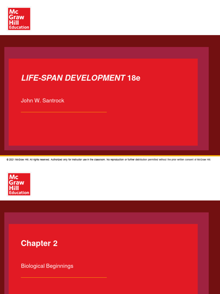 Santrocklsd18 PPT Ch02 Accessible | PDF | Genetic Disorder | Gene