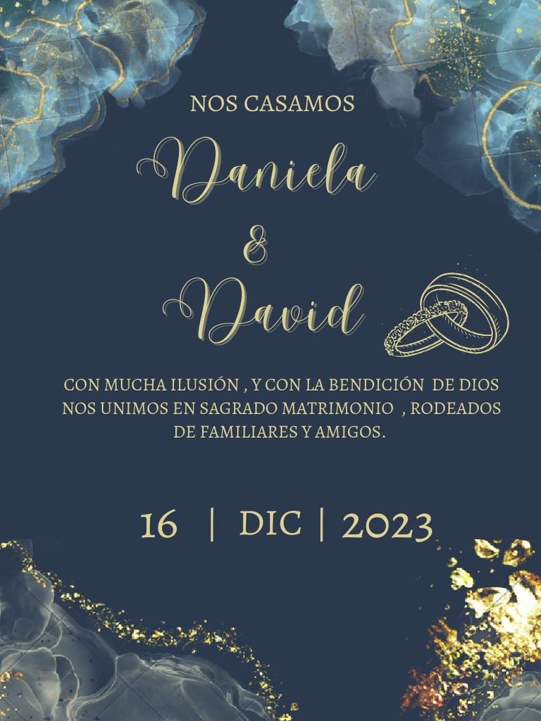 Invitacion Boda Daniela & David ?? - 20230913 - 203028 - 0000 | PDF Invitacion Boda Daniela & David ?? - 20230913 - 203028 - 0000 | PDF