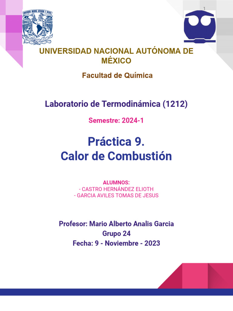 Calor de Combustión en Termodinámica | PDF | Combustión | Redox