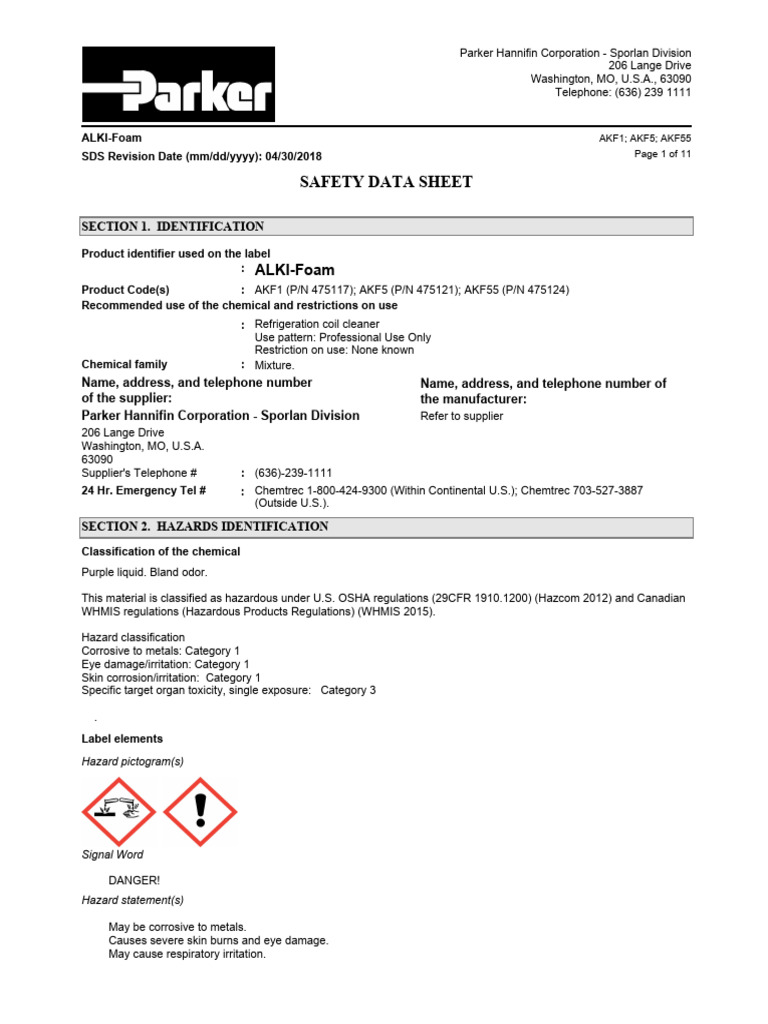 ALKI Foam February 2019 | PDF | Firefighting | Resource Conservation ...