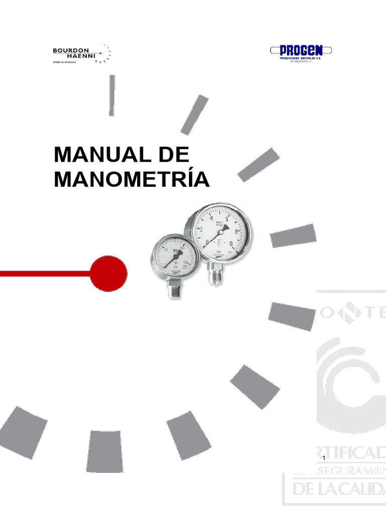 Principios de Presion Manometrica Juilo 2007 | PDF | Presión | Pascal ...