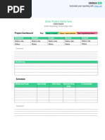 QA Daily Status Report Template | PDF