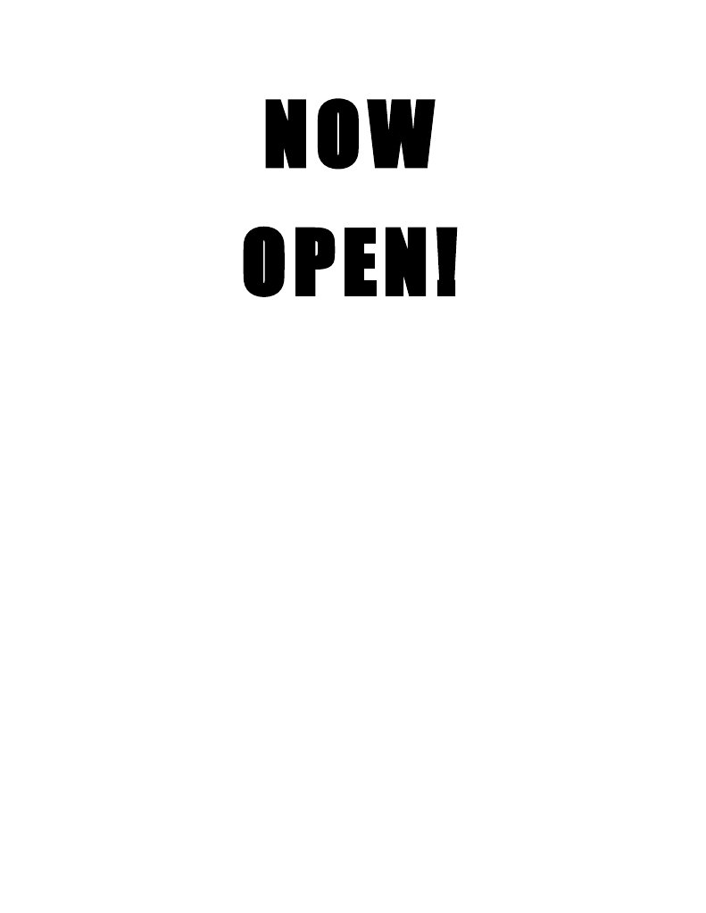 Open Sign | PDF