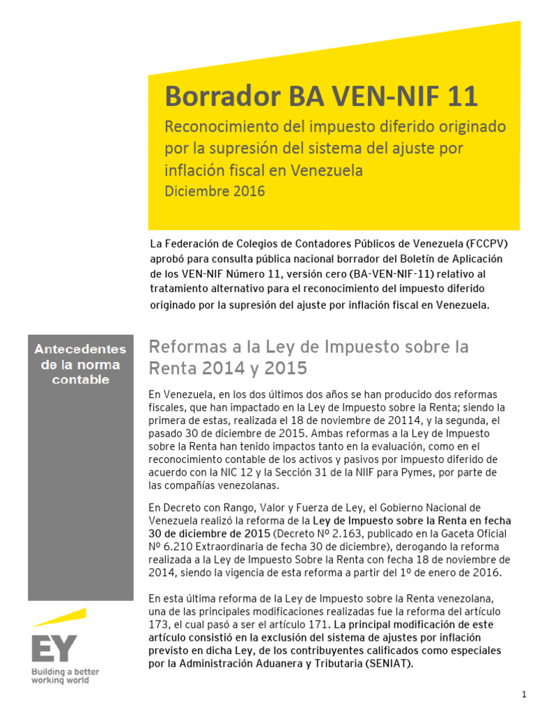 Borrador Ba Ven-Nif 11 | PDF | normas internacionales de INFORMACION ...