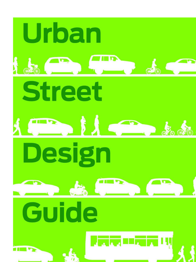Urban Street Design Guide P1 | PDF