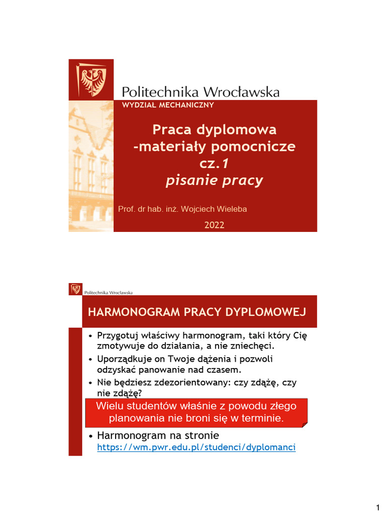 Praca Dyplomowa v.2022 Pomoc 01 | PDF
