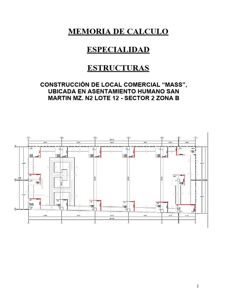 Martin Memoria de Calculo Estructura | PDF | Hormigón | Deformación ... Martin Memoria de Calculo Estructura | PDF | Hormigón | Deformación ...