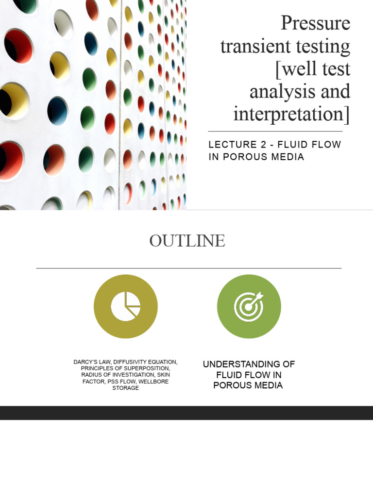Fluid Flow in Porous Media | PDF | Fluid Dynamics | Petroleum Reservoir