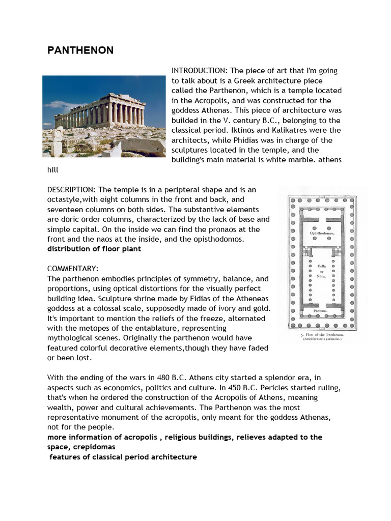 PARTHENON | PDF