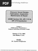 Asme Sec 8 Div 1 Pressure Vessel & Boiler | PDF | Stress (Mechanics ...