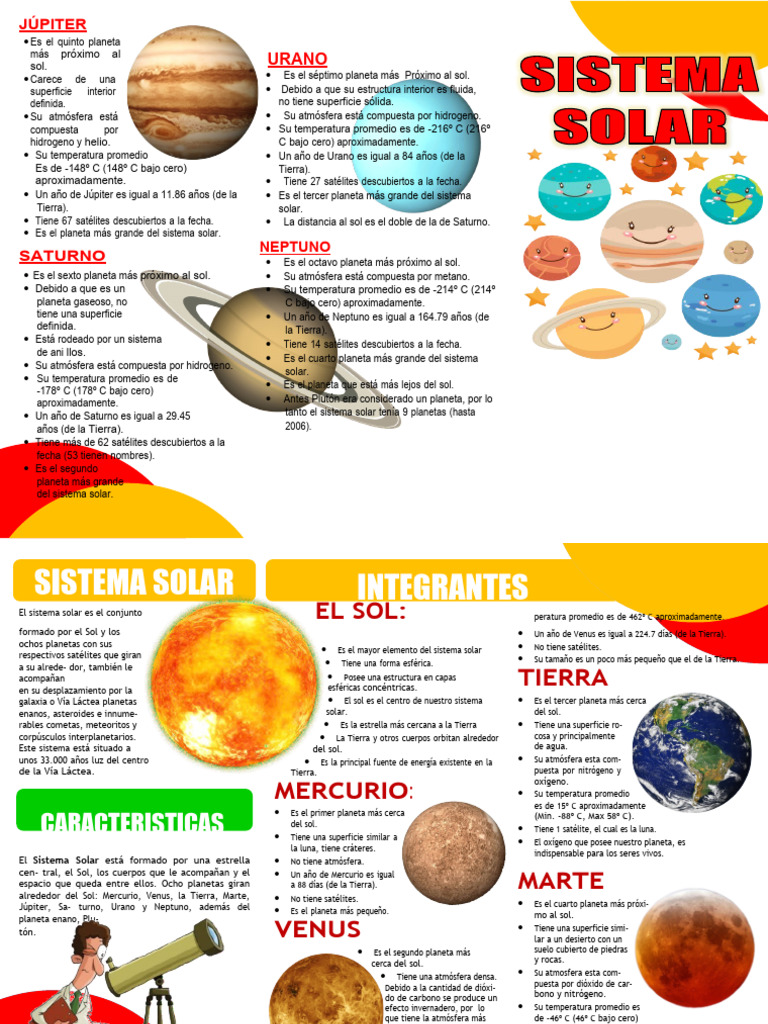 Sistema-Solar (1) | PDF | Sistema solar | Planetas