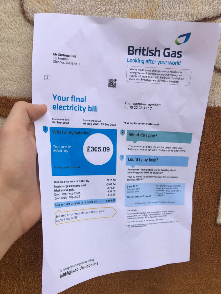 Gas Bill | PDF