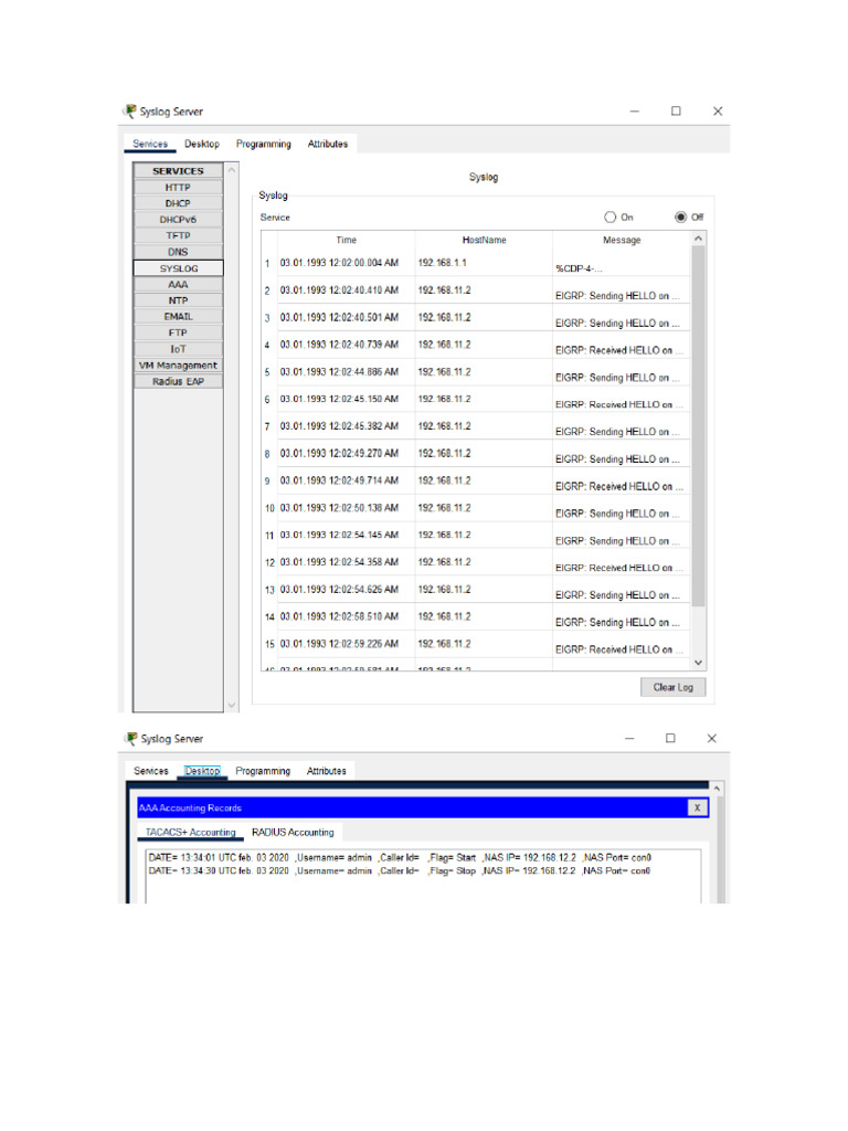 Lab Syslog y NTP | PDF