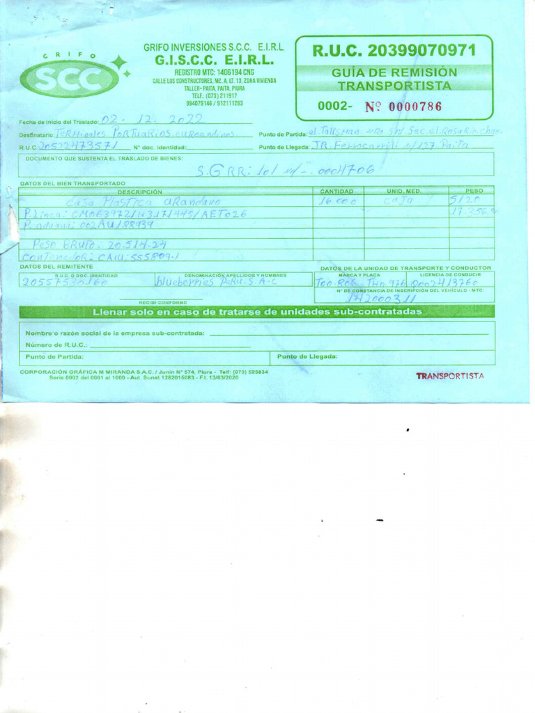 Transtainer F002-1101 | PDF