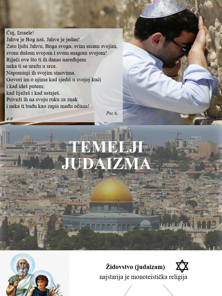 Temelji Judaizma (PPT MB) | PDF
