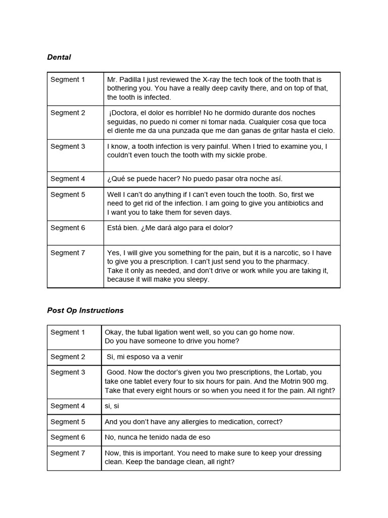 Various Scenarios | PDF | Medicine | Clinical Medicine