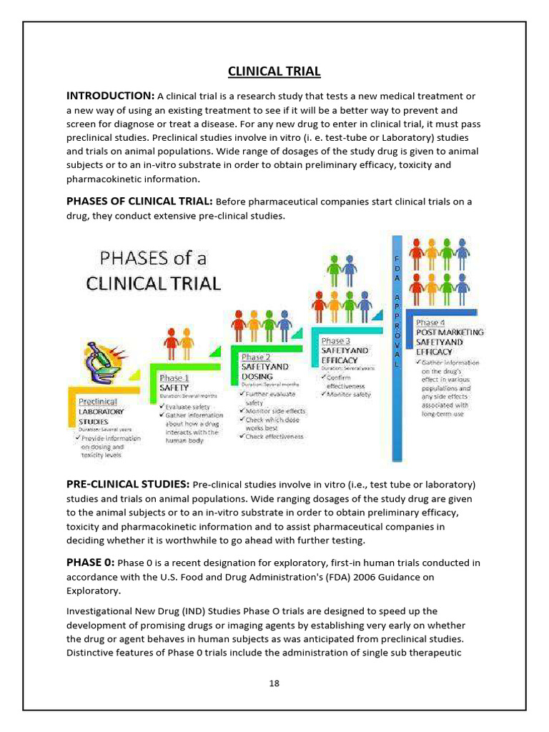 Clinical Trial | Download Free PDF | Phases Of Clinical Research ...