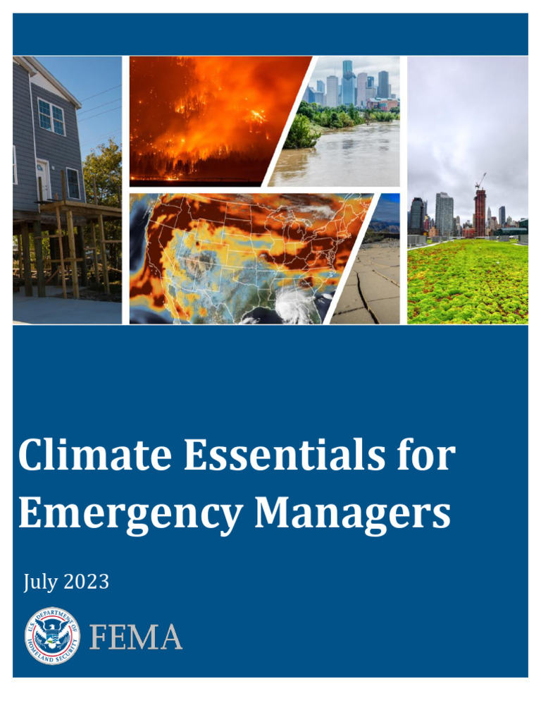FEMA Climate Essentials For Emergency Managers | PDF | Emergency ...