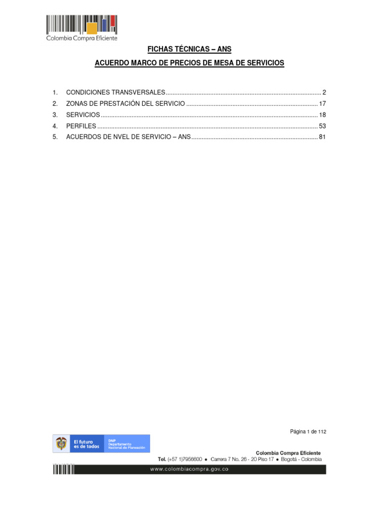 Anexo 1 Pliego - Aspectos Tecnicos Msti Adenda 2 0 | PDF | Itil | Software