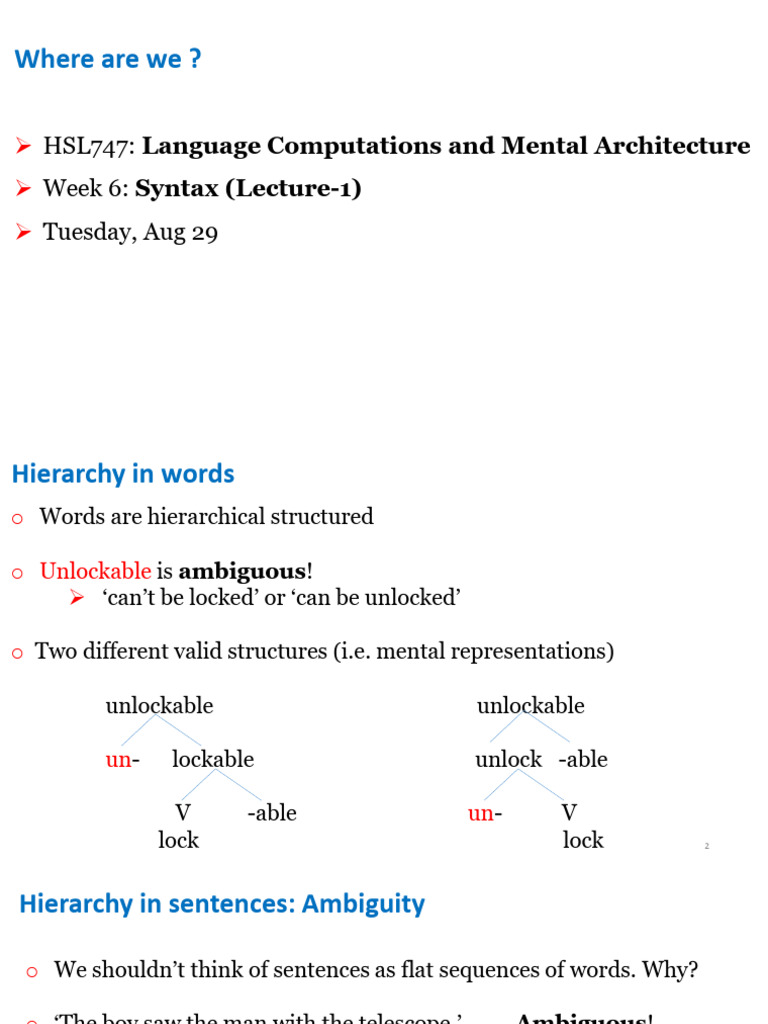 Syntax | Download Free PDF | Syntax | Human Communication