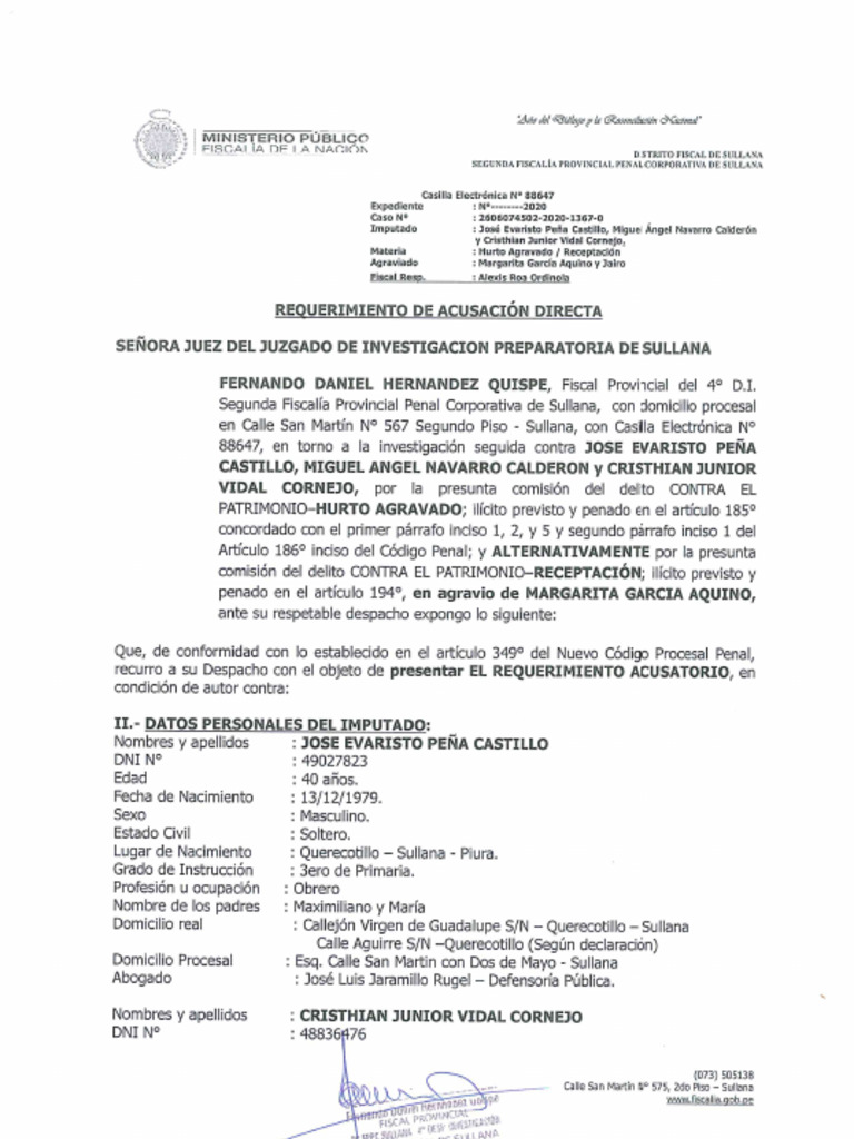 Exp. 00128-2021-76-3101-JR-PE-03 - Anexo - 96781-2023 | PDF