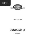 Watergems - How To Design A Water Distribution System | PDF | Steady ...