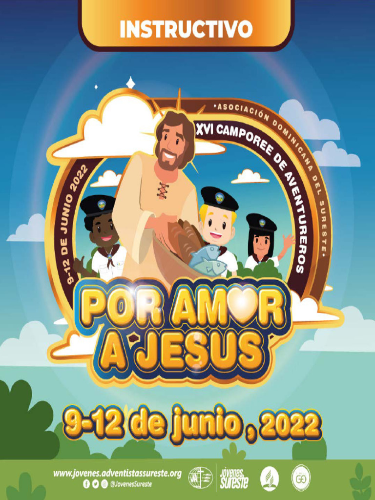 Instructivo Camporee Aventureros 2022 | PDF | Amor | Jesús