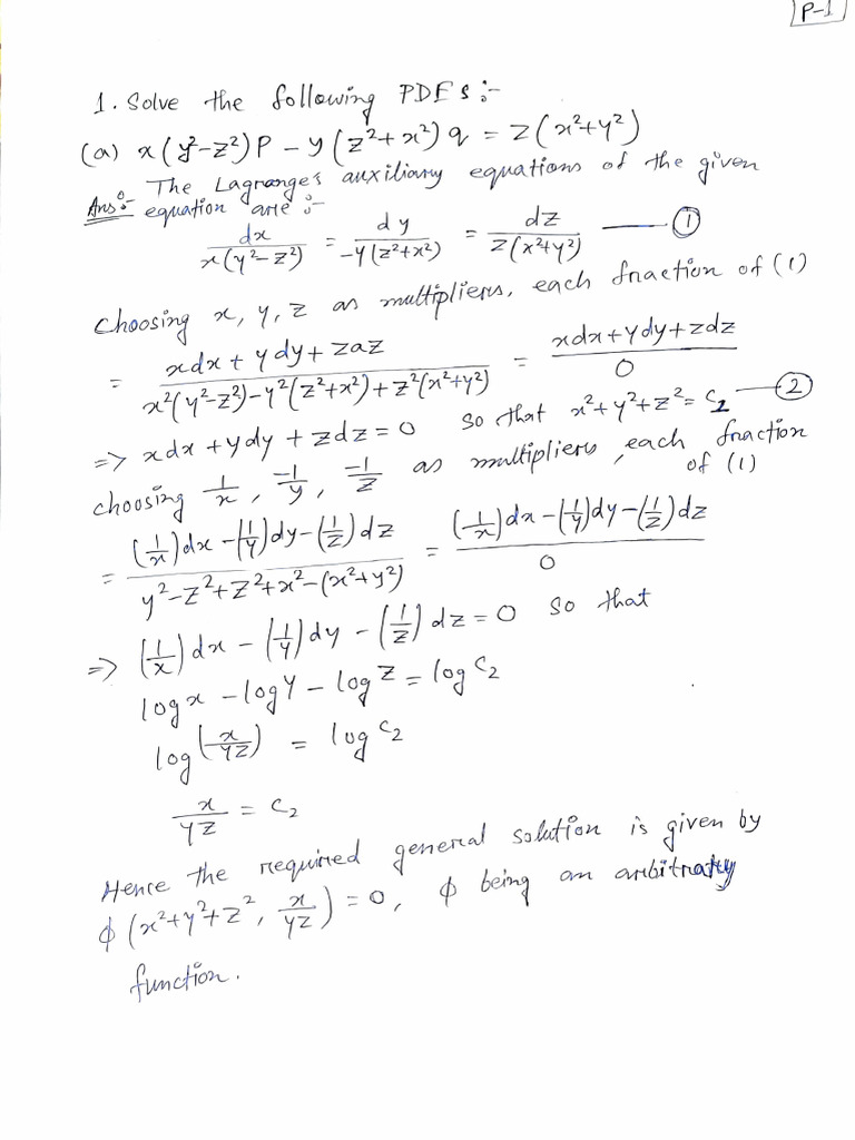 Math Assignment | PDF