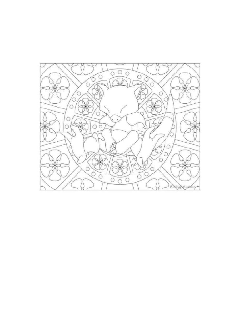 Mandalas Pokemon | PDF