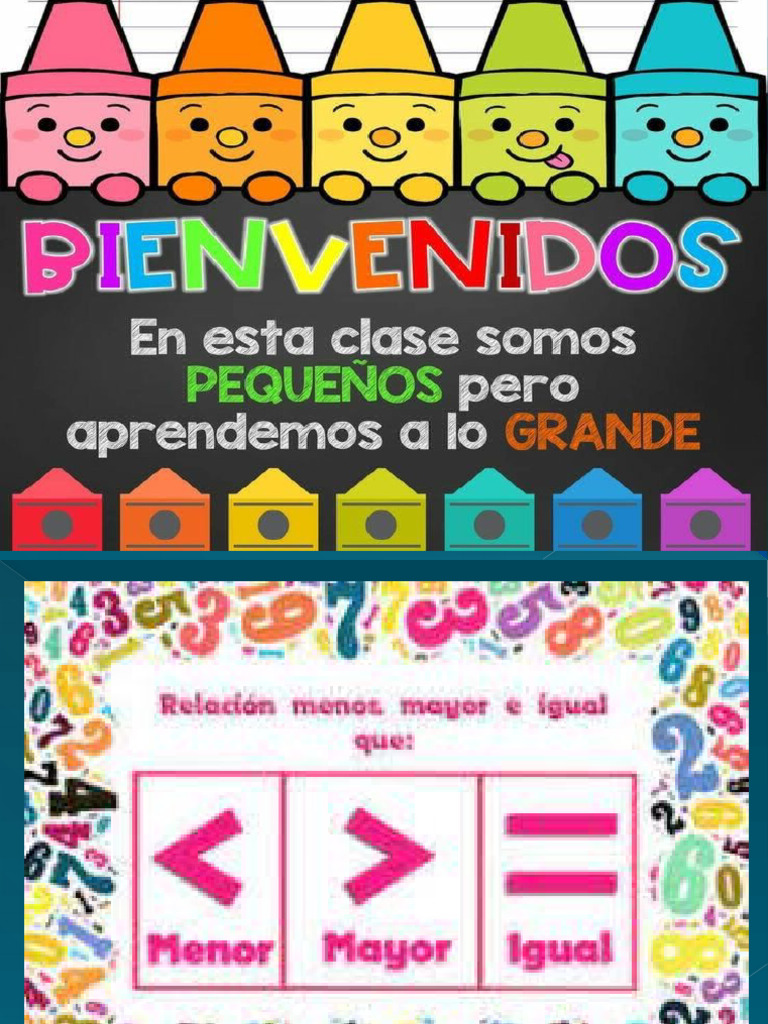 Signos Mayor y Menor: Ejemplos y Actividades | PDF | Crecimiento ...
